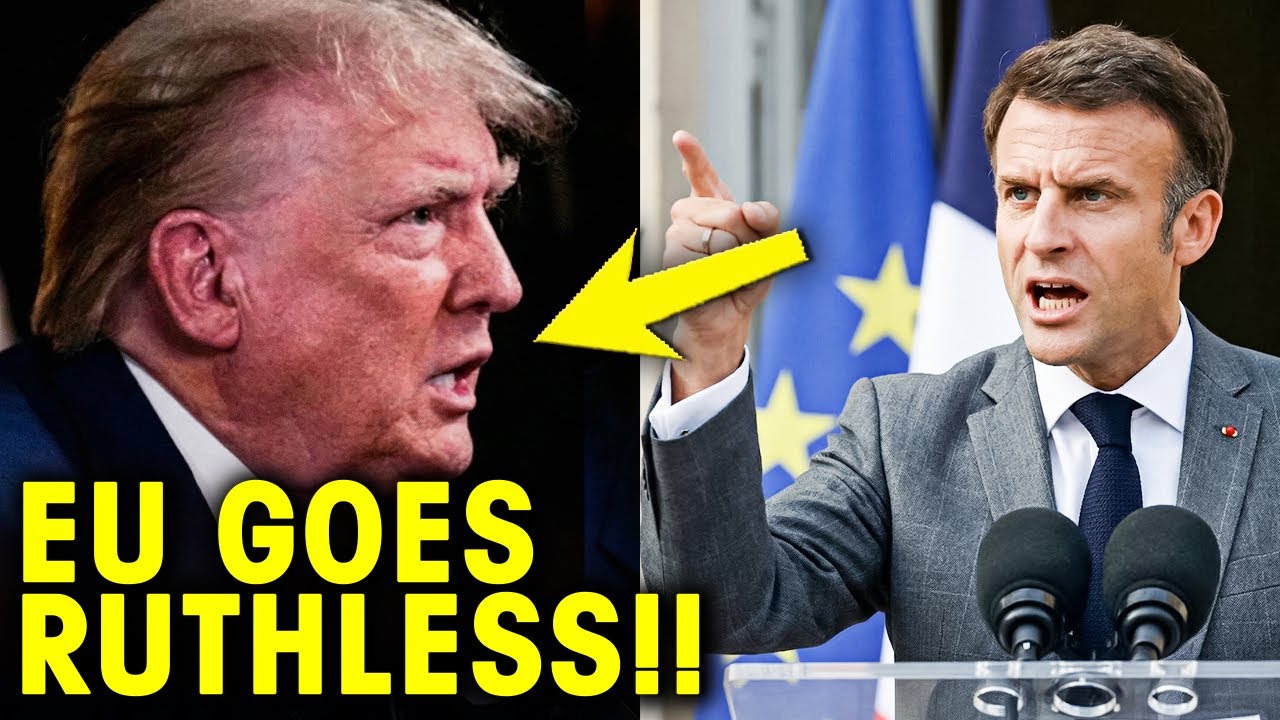 Trump panics as EU moves to first ever use of trade bazooka!
