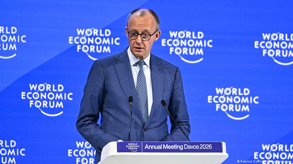 Davos: Germany's Merz says old world order 'unraveling'
