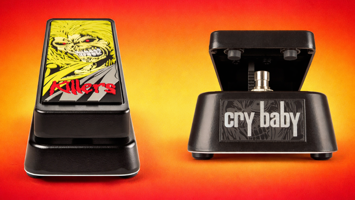 Jim Dunlop drops an Iron Maiden Killers edition of its Cry Baby wah