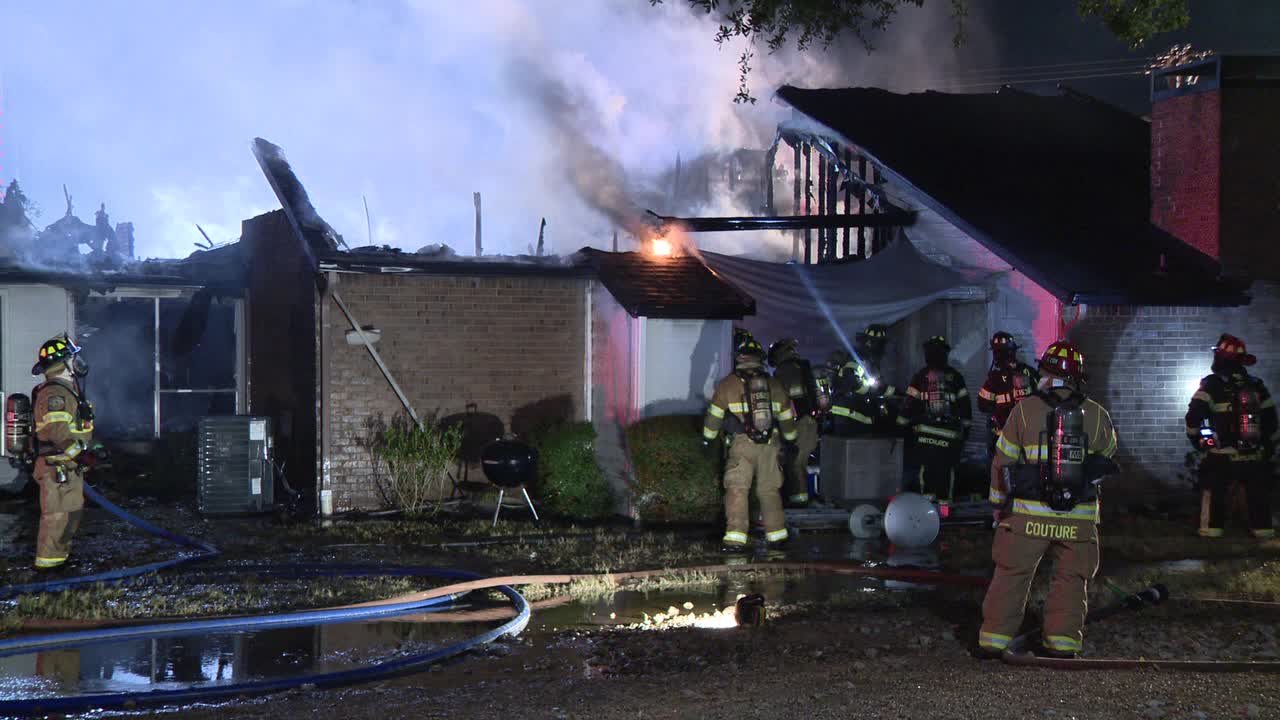 96-year-old woman pulled from burning apartment after drone spots heavy ...