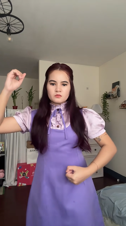 Showing off my favorite dance moves