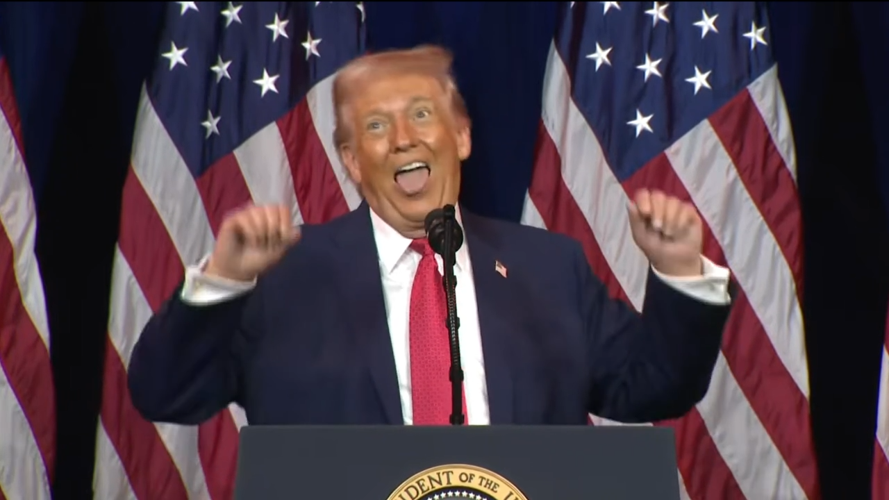 'Yeah!': Trump gets hijacked by cognitive decline, makes loud grunting ...
