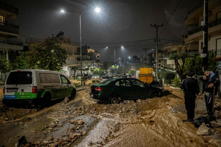 Deadly storm in Athens dumps six months of rain in a single day