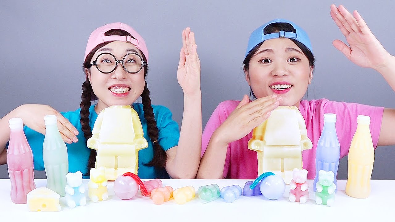 Botol lilin NIK-L-NIP mukbang DONA Indonesia