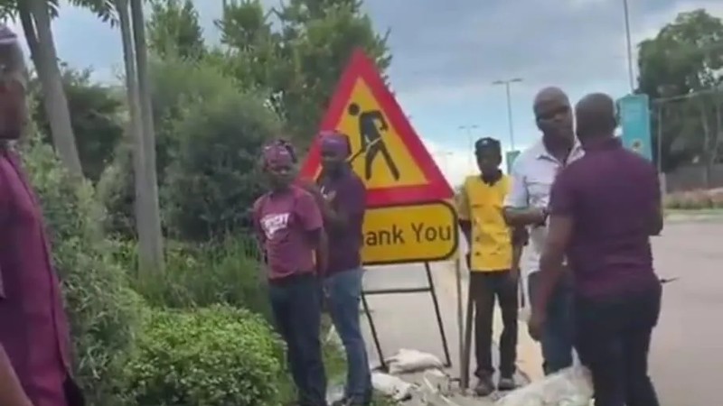 Steers responds to viral video of staff performing gardening duties
