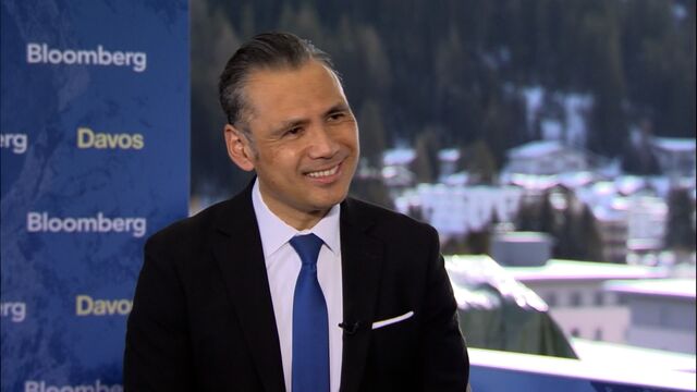Port of Long Beach CEO Noel Hacegaba speaks to BTV at Davos