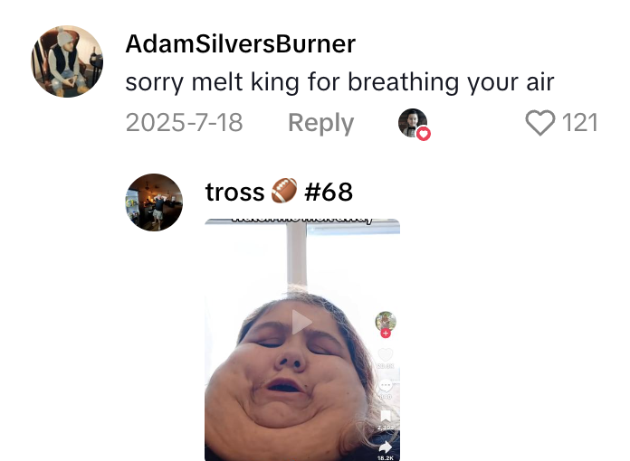 The melting trend is popular and people are showing off their double ...