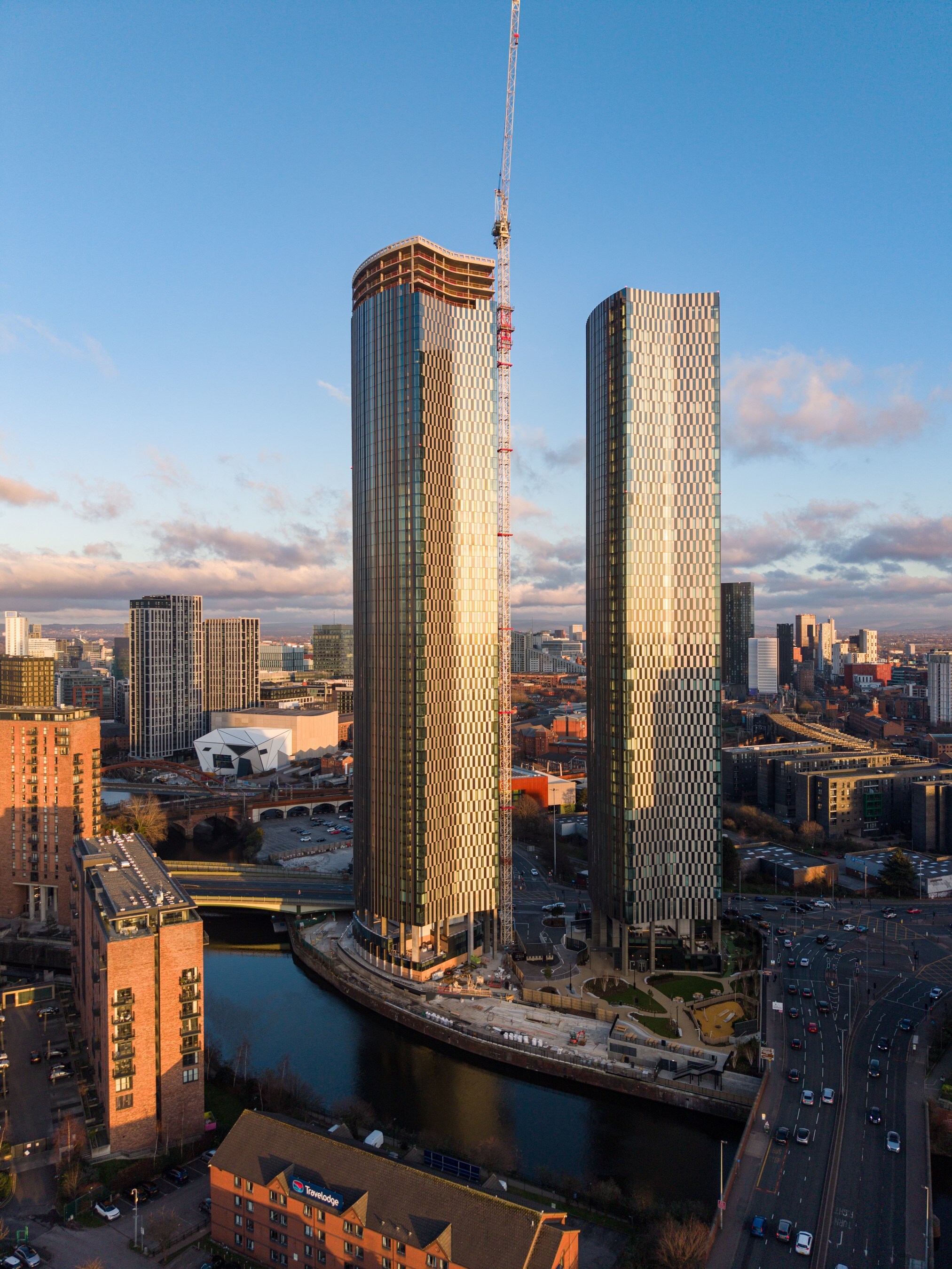 60-storey building to rent in Manchester nears completion adding to ...