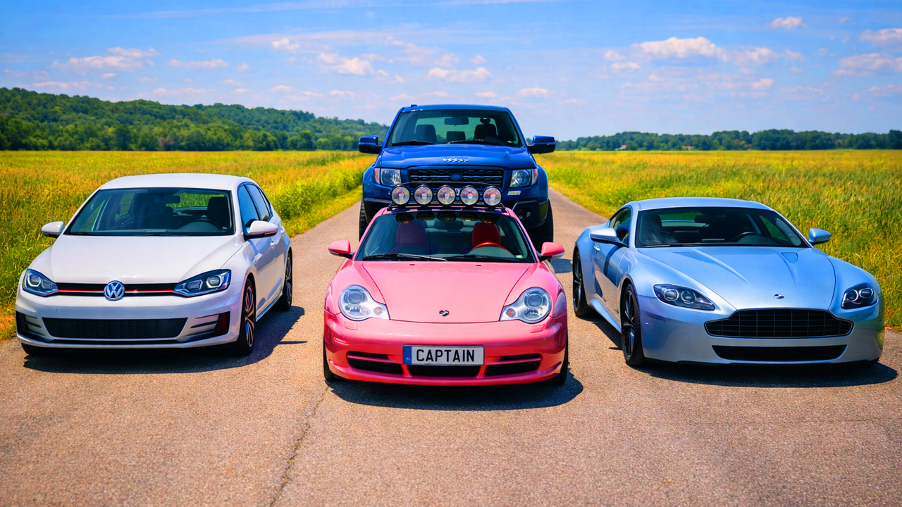 Which car would you choose from this garage?