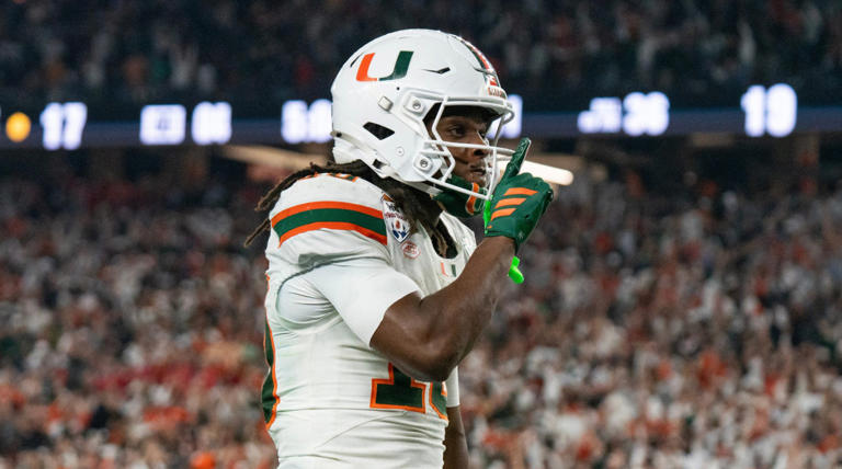 Miami WR Malachi Toney expected to shatter $1.3 million NIL valuation