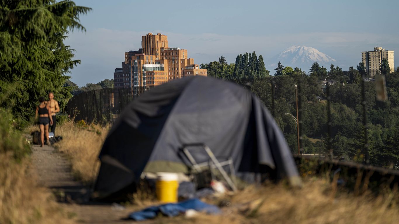 Wash. state bill would limit when cities can clear homeless camps