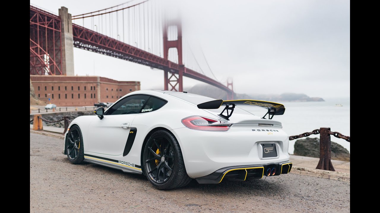 Custom Porsche Cayman GT4 - Vorsteiner body + HRE wheels + IPE exhaust