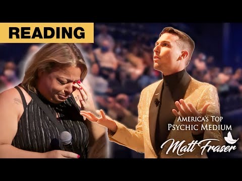 Matt Fraser shocks live audience with emotional medium readings