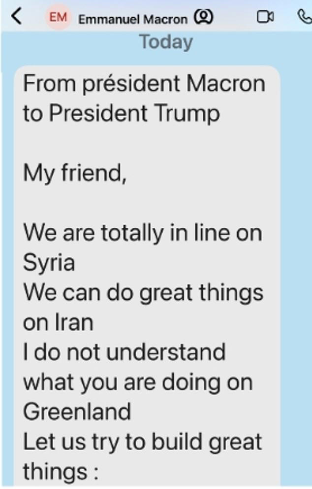 Trump's war of words with Macron continues as Elysee posts 'fake news' meme