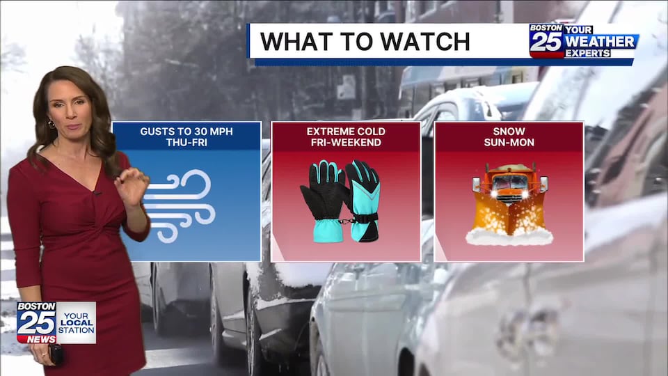 Boston 25 morning forecast