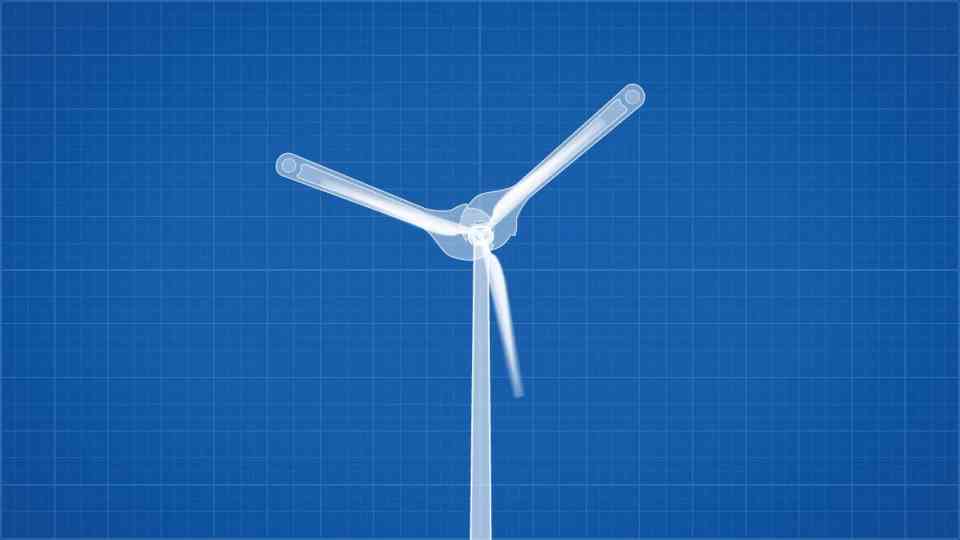 Why do wind turbines have three blades?