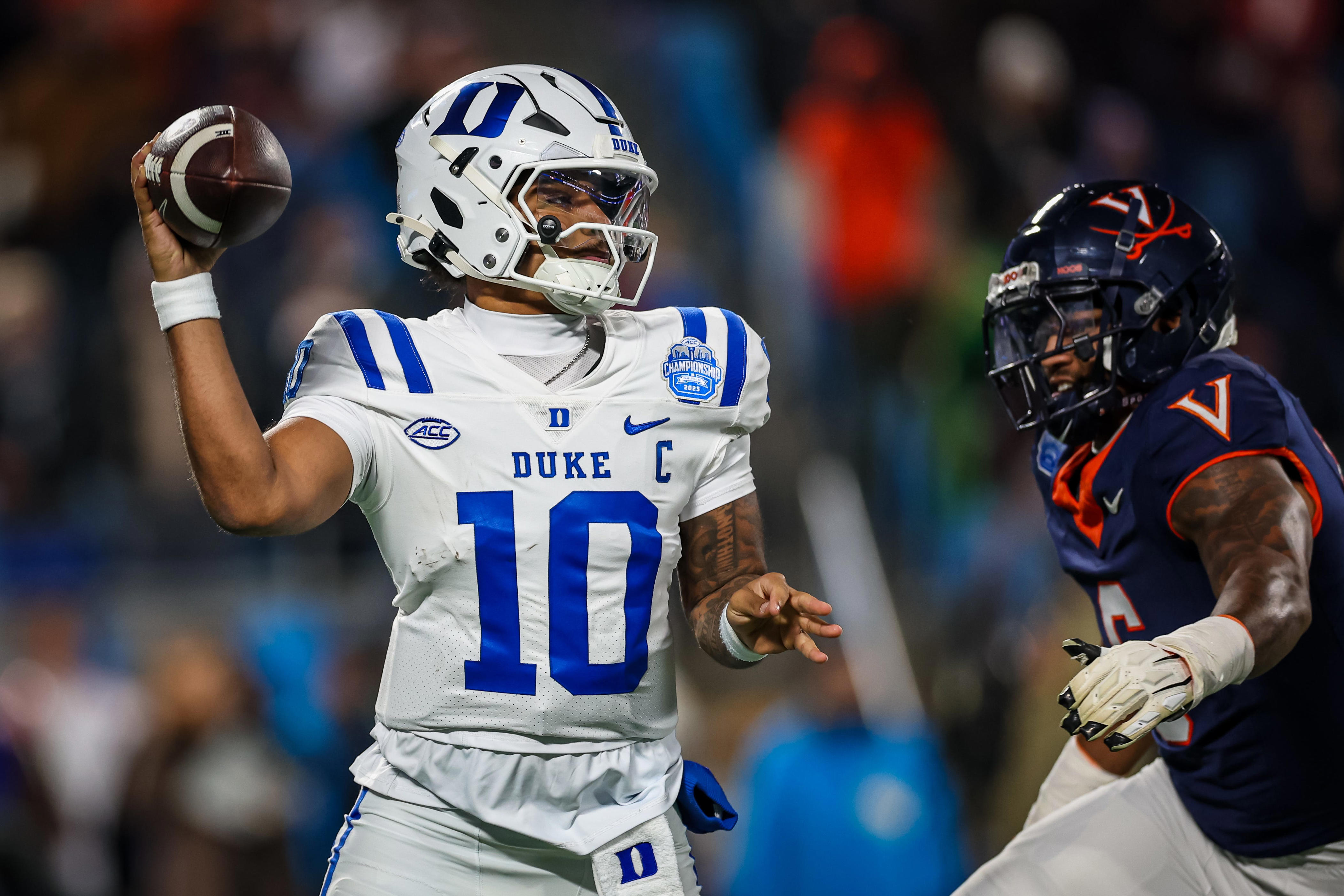 Darian Mensah, Duke football reach settlement in lawsuit: QB cleared to ...