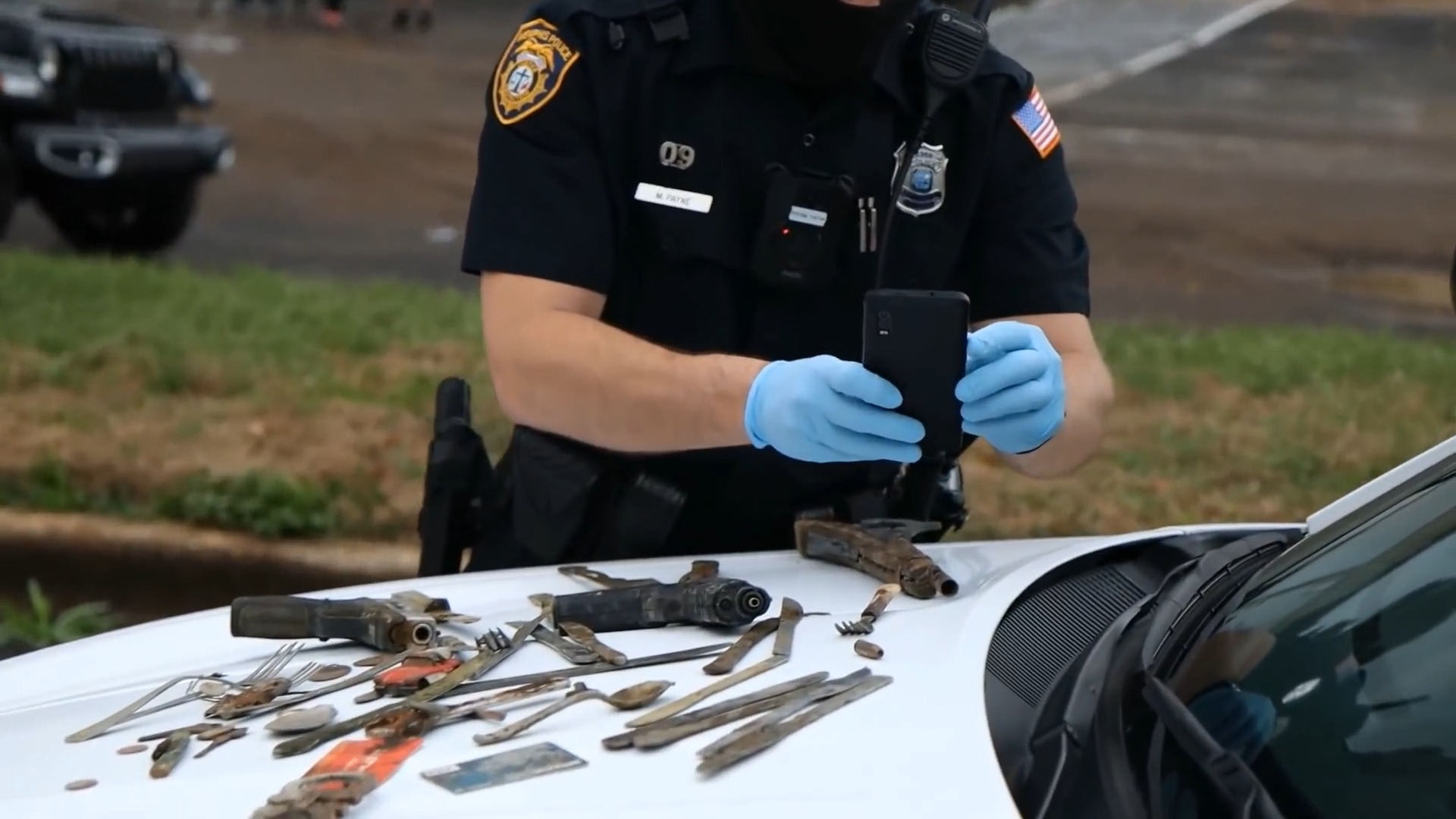 They expected scrap metal… police found a potential killer instead