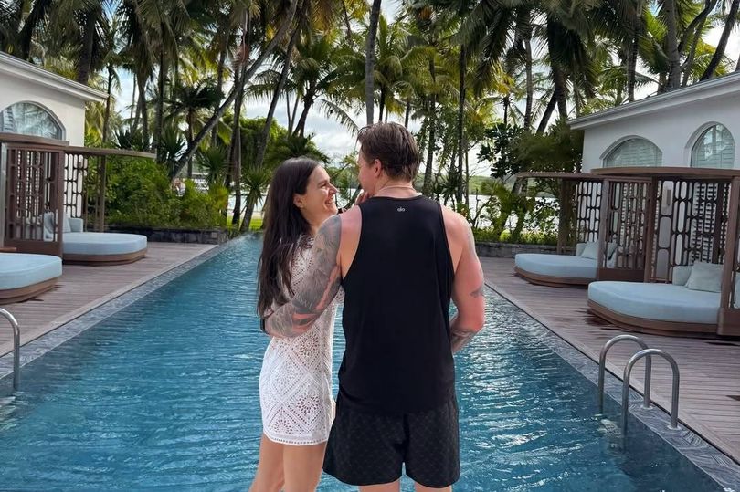 Adam Peaty and Holly Ramsay escape UK as family feud rages on after ...