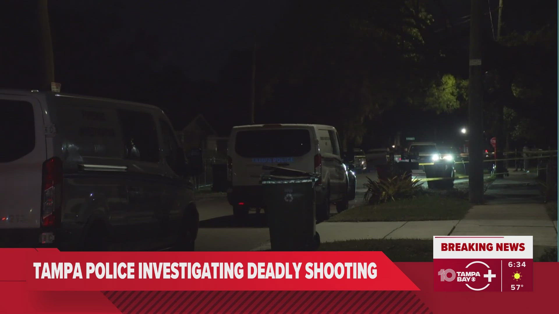 Tampa police investigating deadly shooting