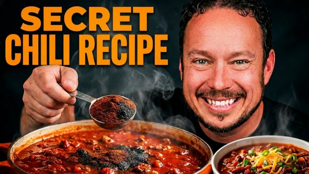 The chili recipe people always ask me for