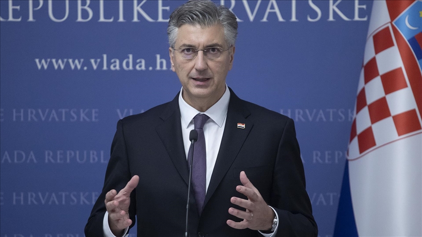 Hırvatistan Başbakanı Plenkovic, Ukrayna'nın Rusya'ya toprak vermemesi ...