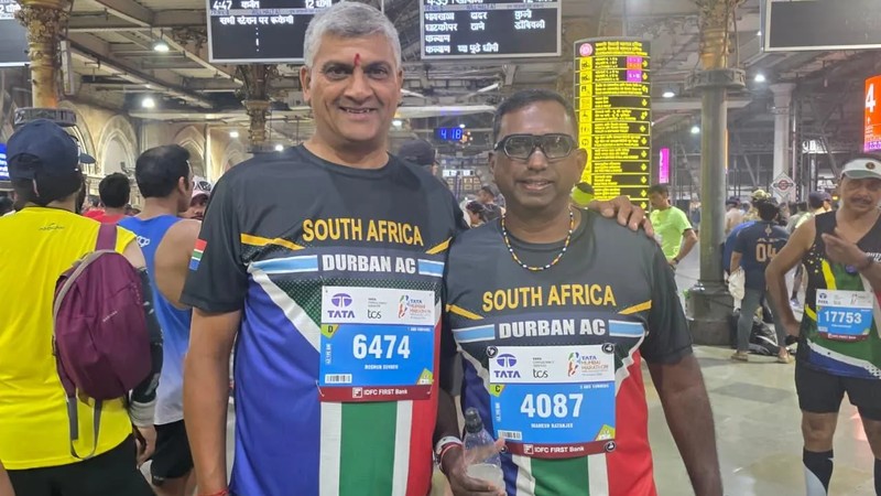 Durban runners conquer Mumbai Marathon
