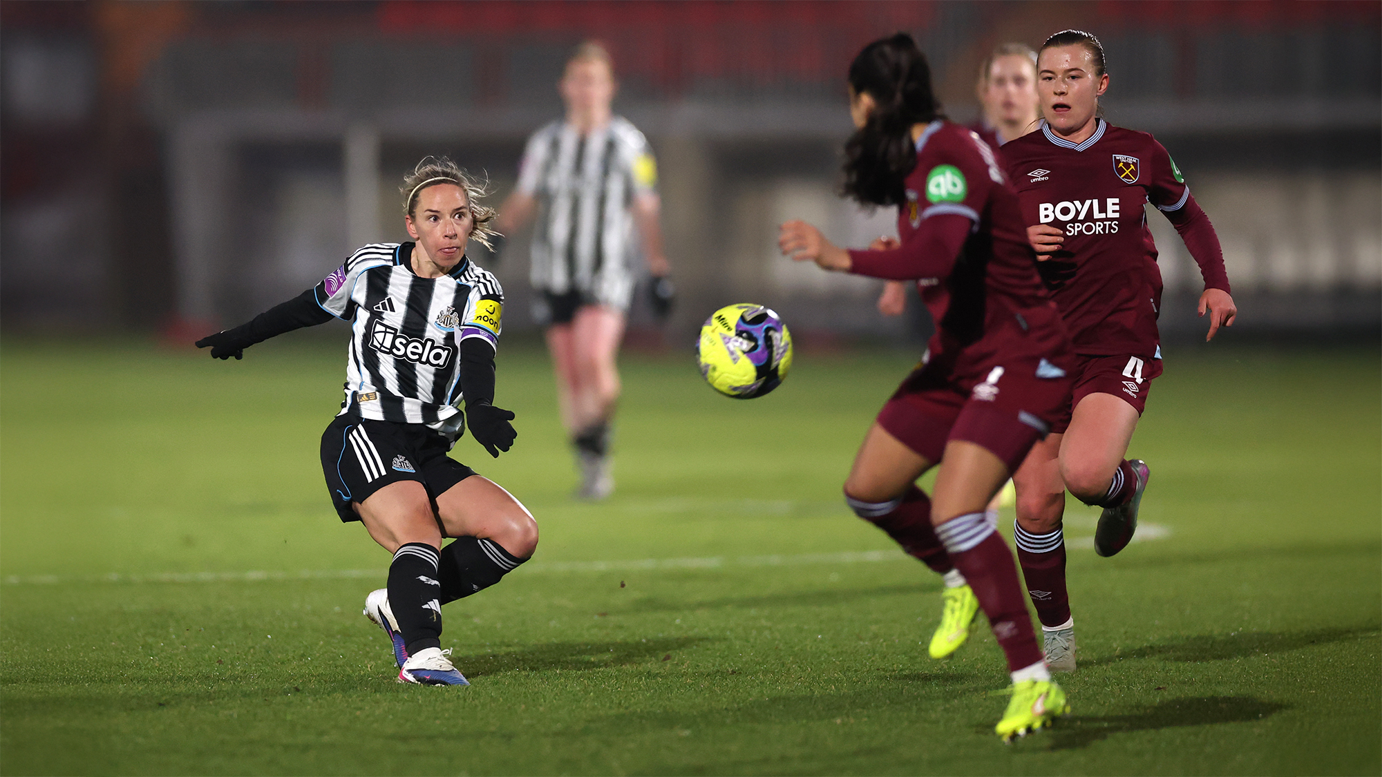 Newcastle United women's team lose out to Super League West Ham in the cup