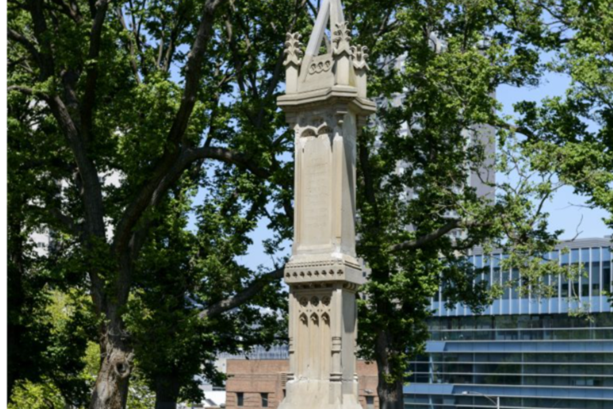 Historical monuments vandalised in run-up to Australia Day