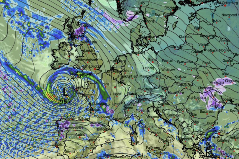 Weather warnings for Spain, France, Portugal & UK with Storm Ingrid