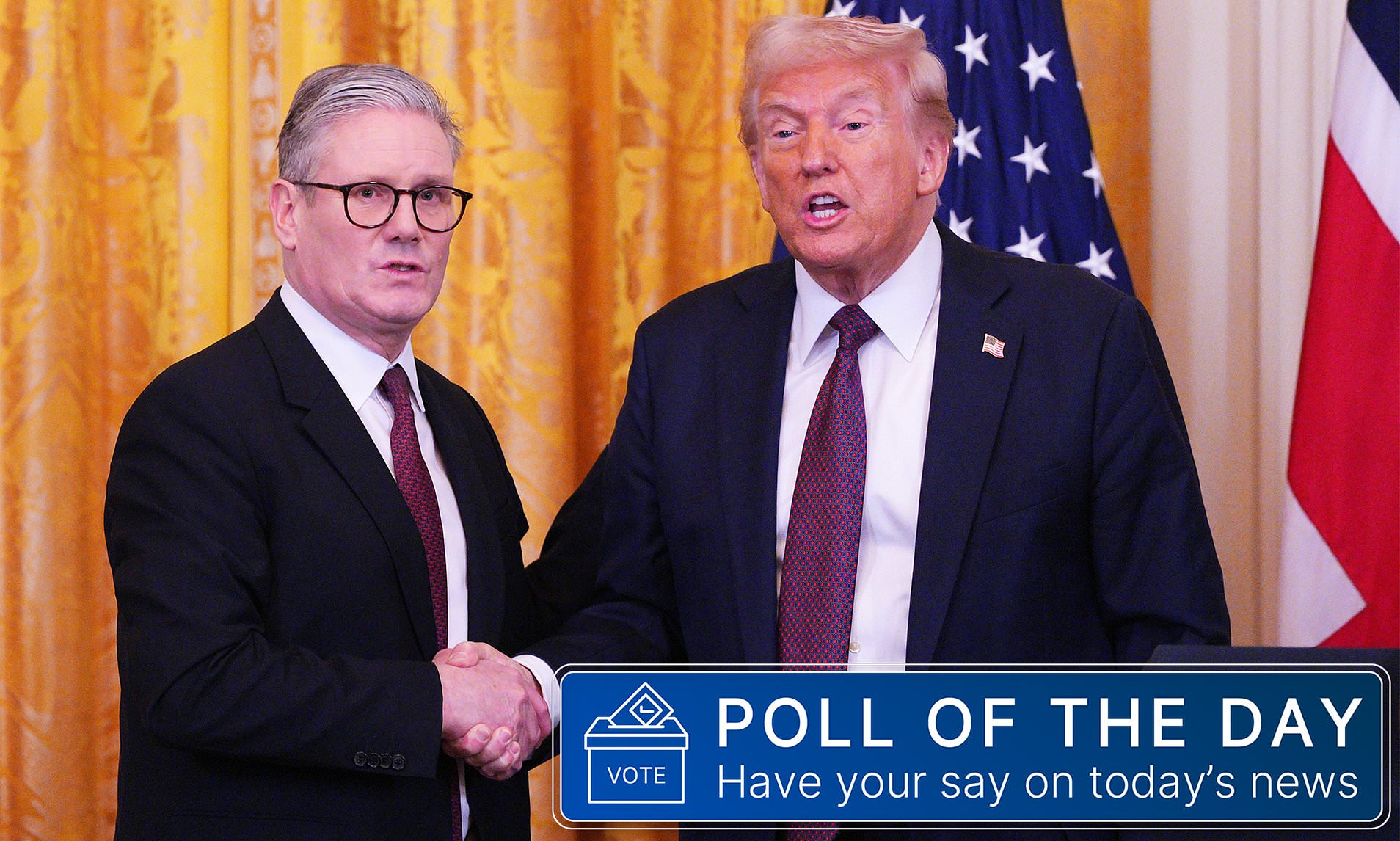 Poll of the day: Should Starmer take credit for Trump dropping his ...