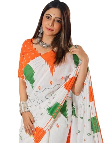 Top 5 white sarees for women to style for Republic Day 2026 events