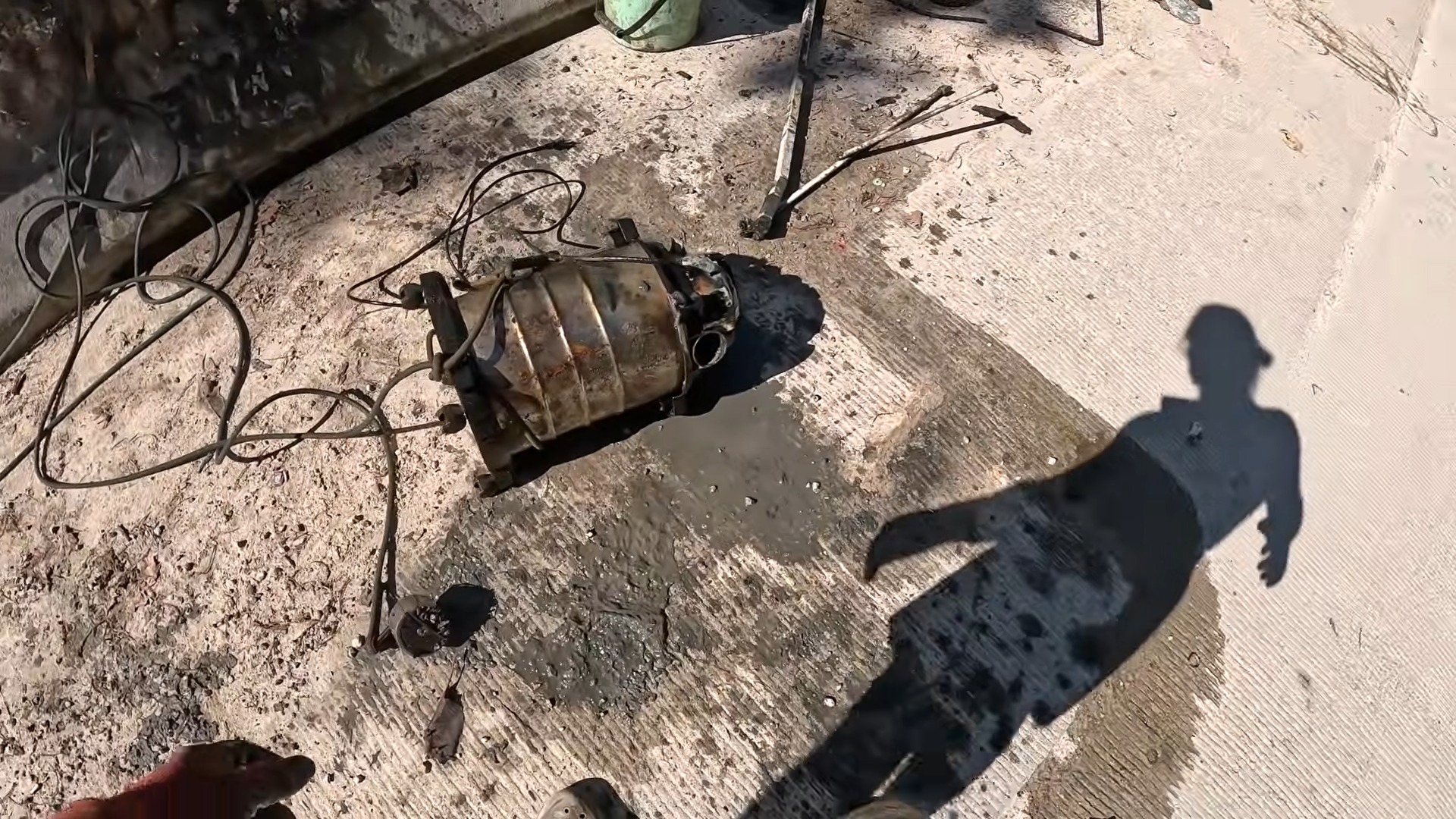 This magnet fishing discovery didn’t make sense… a mystery box