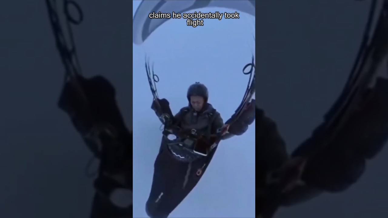 Paraglider caught in dangerous updraft: how to survive
