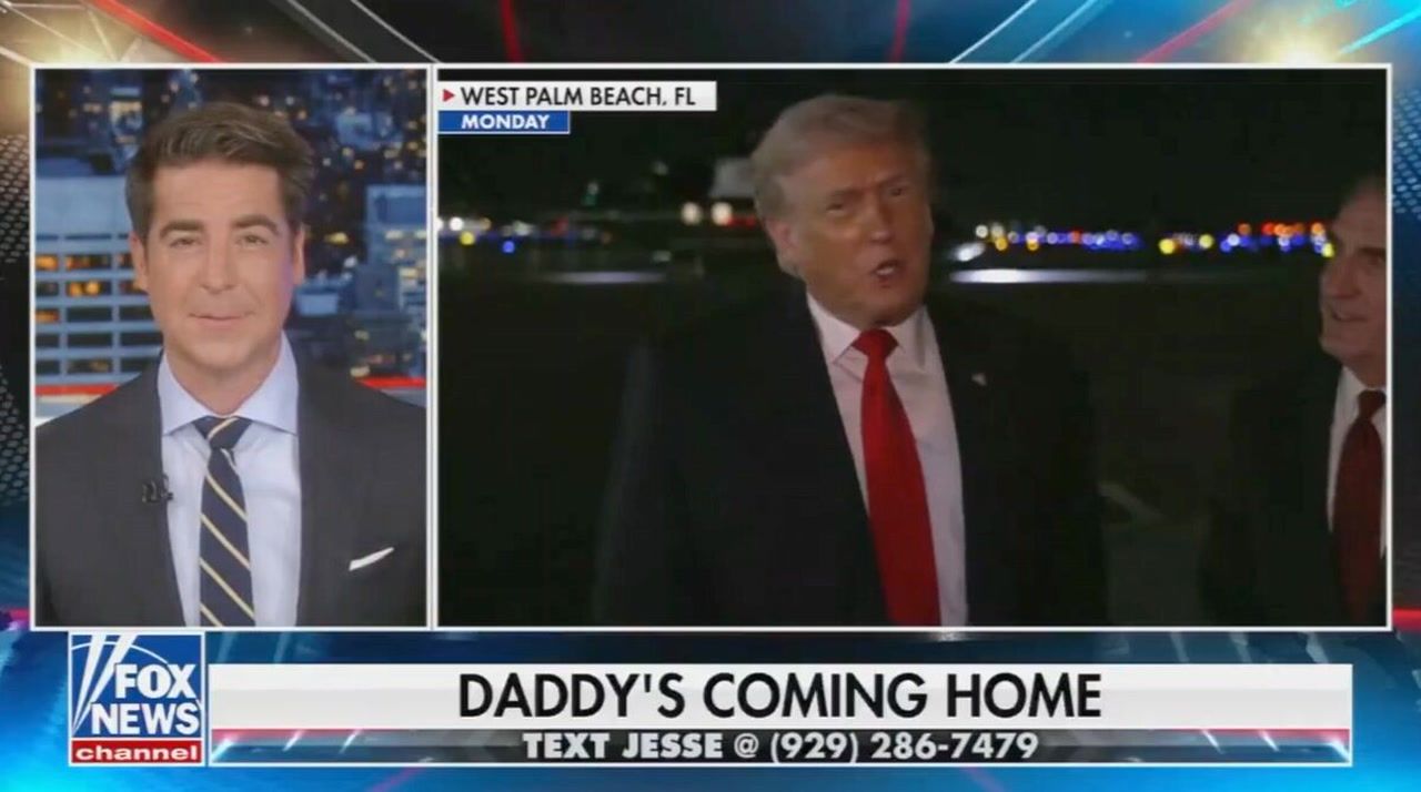 Jesse Watters mocked for 'Daddy' Trump nickname on air
