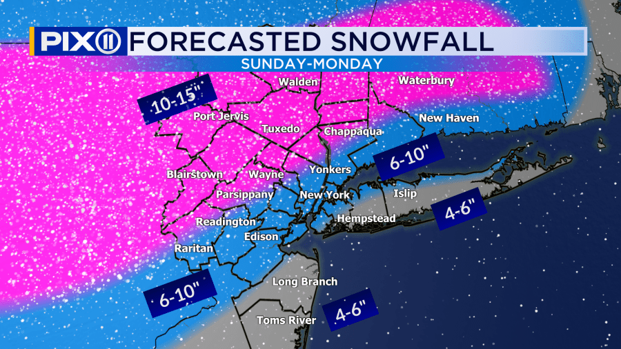High-impact winter storm targets NY, NJ: 1 foot of snow possible