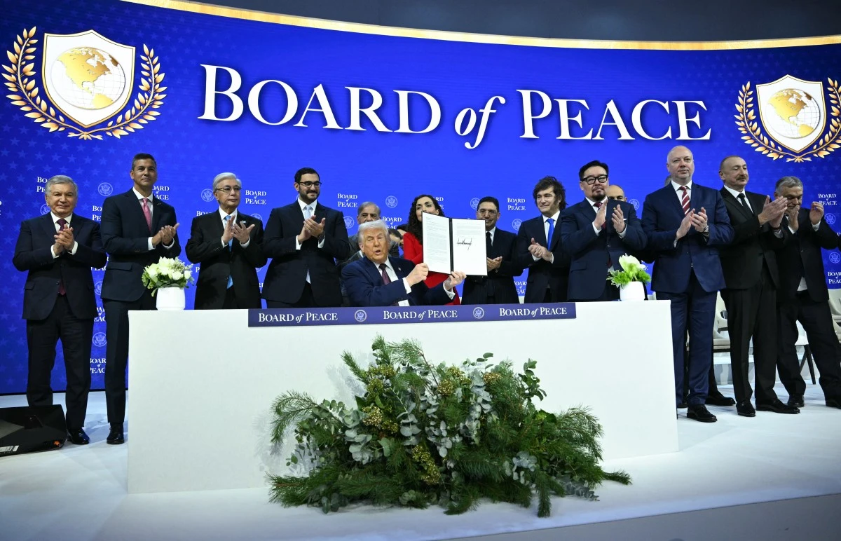 Trump launches 'Board of Peace' at Davos