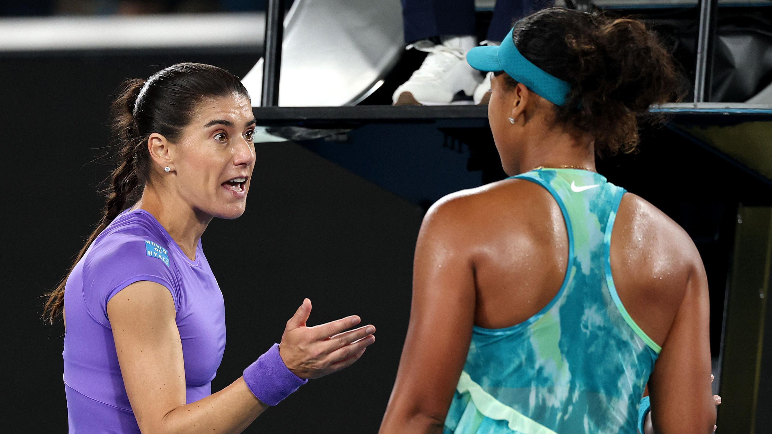 'Sorry she was mad about it' - Osaka beats Cirstea