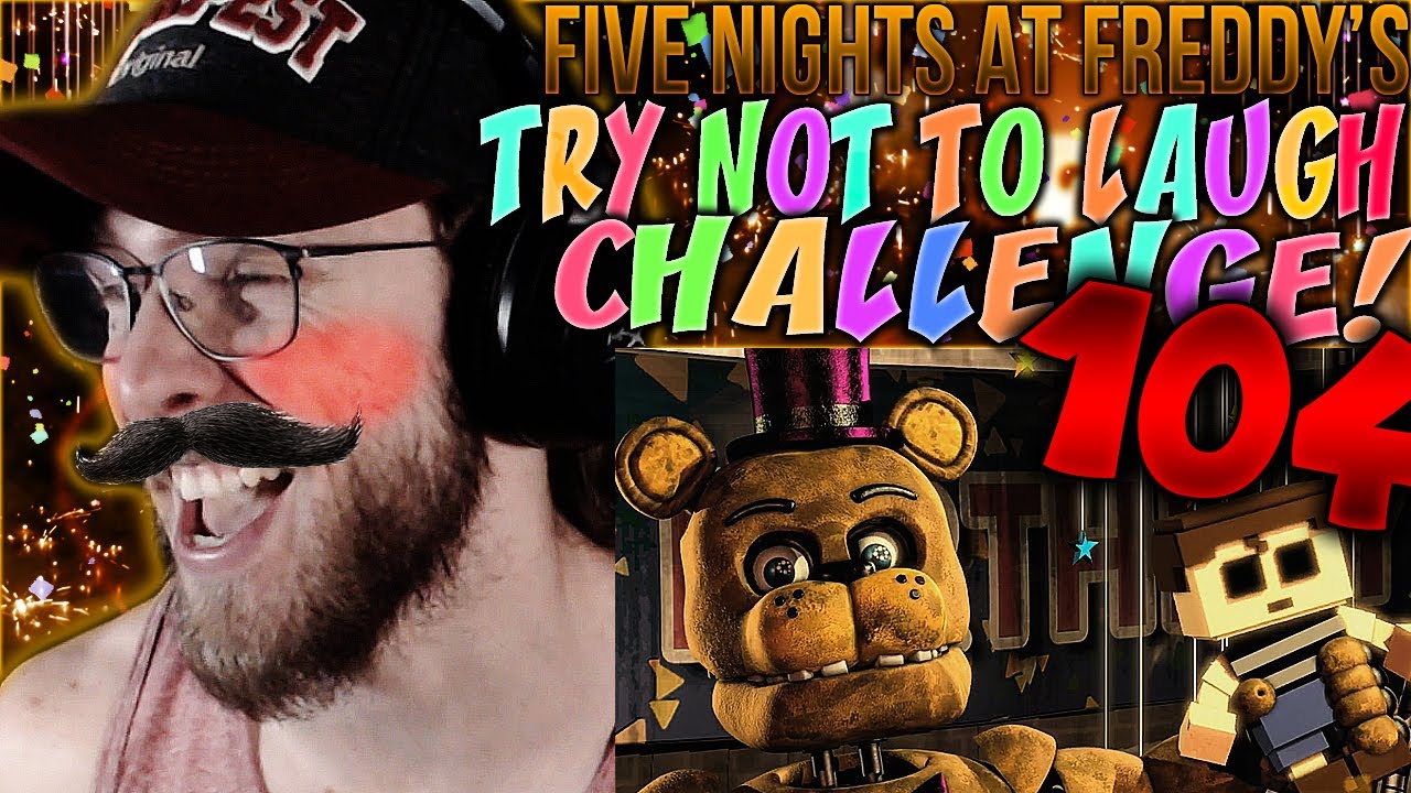Vapor reacts #1182 | Five Nights at Freddy's try not to laugh challenge ...