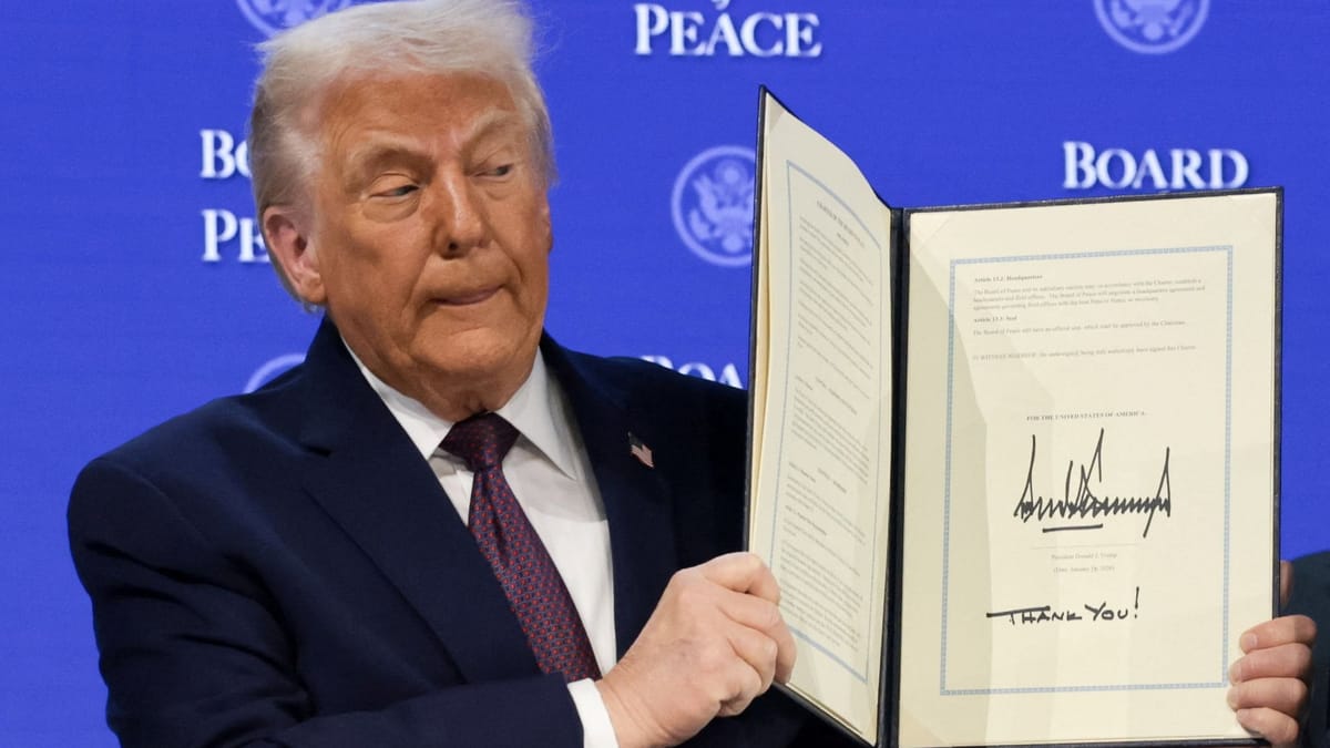 Trumps "Friedensrat"-Fonds offenbar ohne Geld