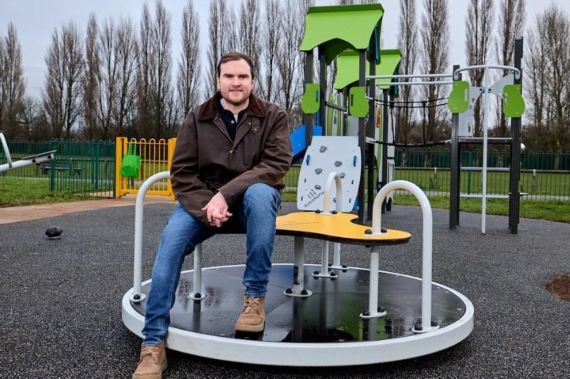 New Ferrybridge play area opens complete with climbing towers and zipline