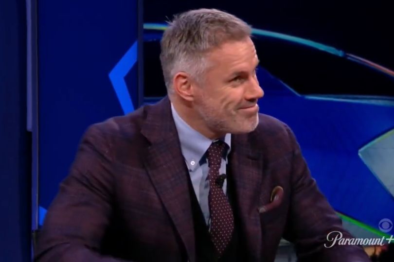 Jamie Carragher smirks as he rates Liverpool's Champions League chances