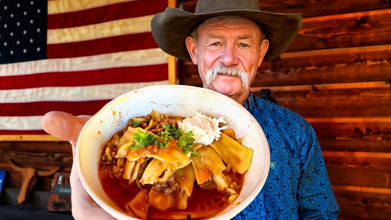 Cold-season meals prepared using lasagna soup, butternut squash, and ...