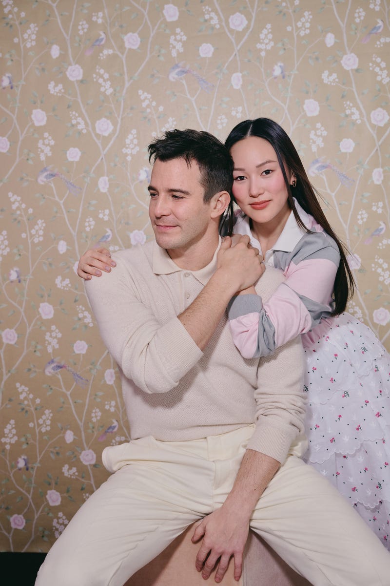 Yerin Ha and Luke Thompson step into a 'Bridgerton' fairy tale