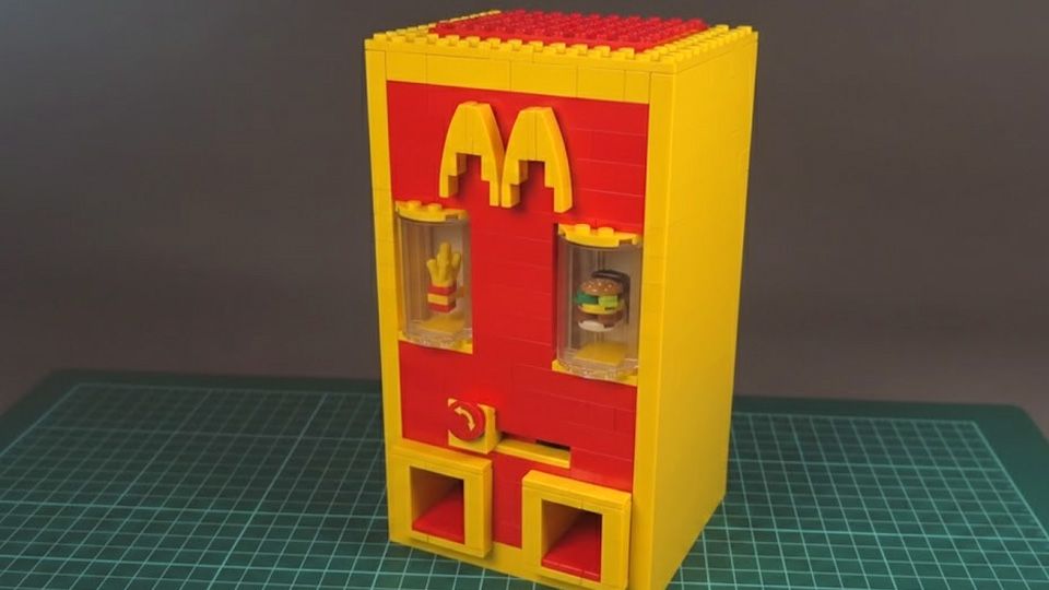 LEGO McDonald's Big Mac that looks real