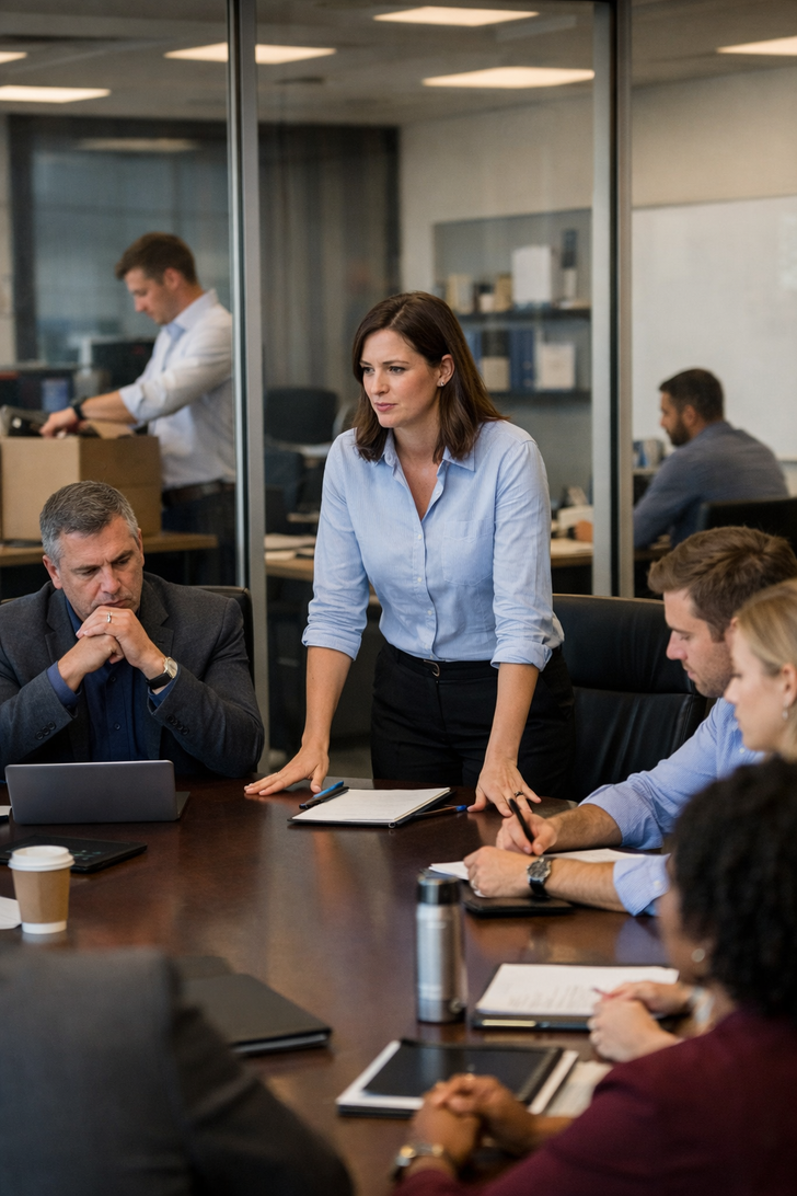 I refused to let the new hire take my promotion—I’m not anyone’s plan B