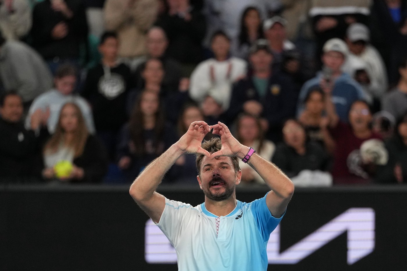 Wawrinka, 40, makes Grand Slam history by reaching the third round in ...