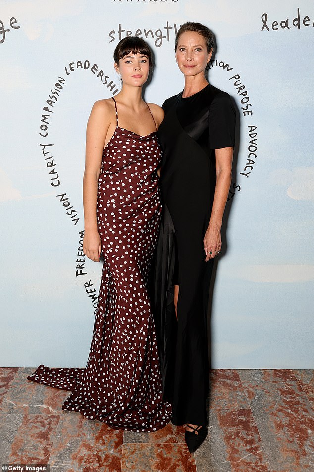 Christy Turlington says she's sick of men ogling her daughter Grace, 22