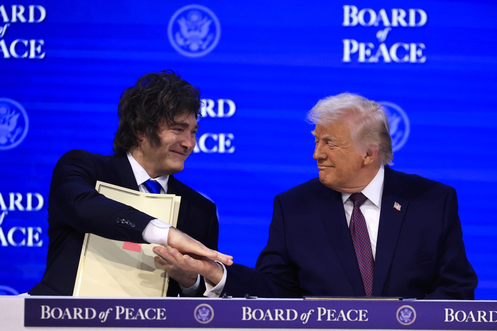 Milei at Davos hails Argentina’s China ties in defense of trade