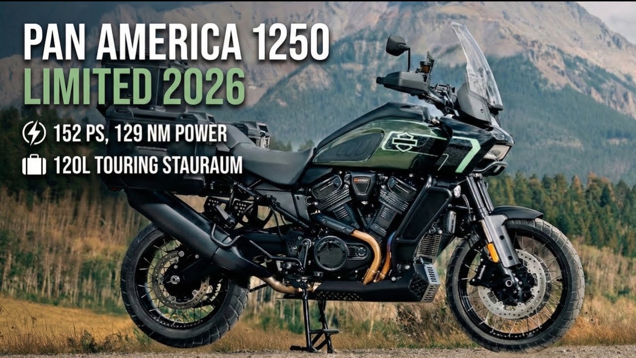 So fährt sich die 2026 Pan America 1250 Limited wirklich
